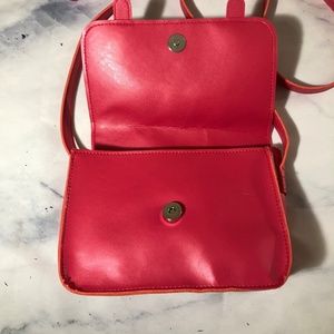 Bags | Hot Pink Crossbody Buckle Shoulder Bag Purse Nwot | Poshmark